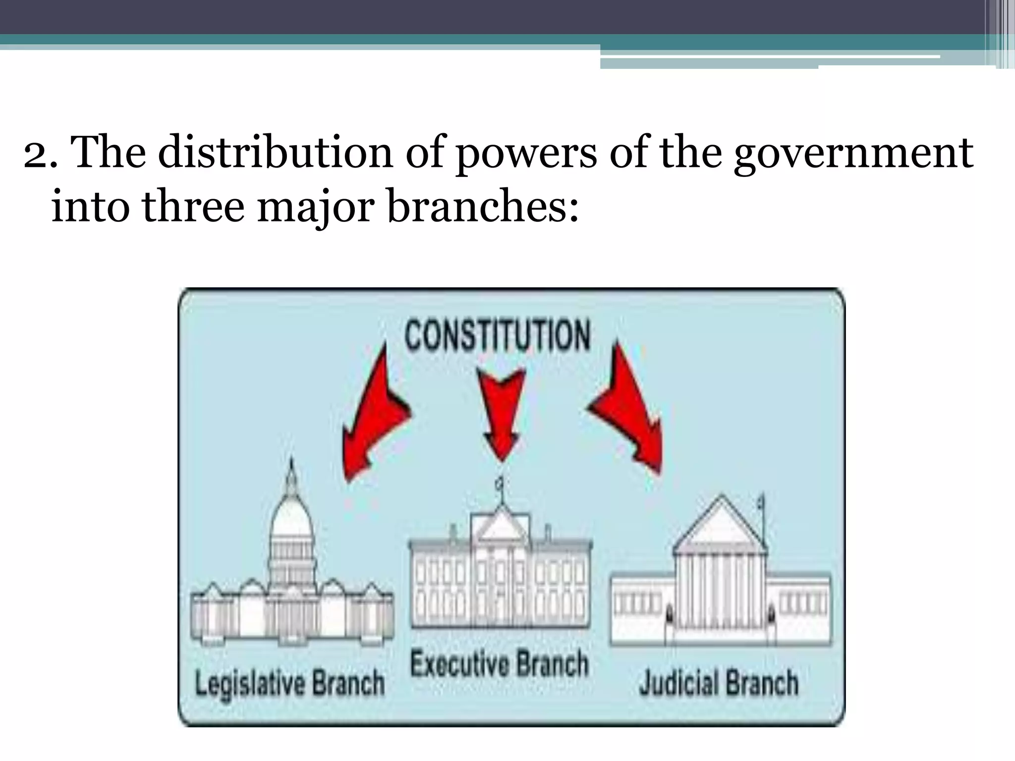 Doctrine of separation of power | PPTX