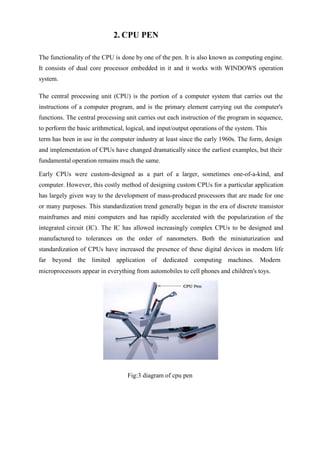 Doc of 5 pen pc technology | PDF