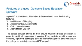 Do Colleges Need An Outcome Based Education Software | PPT