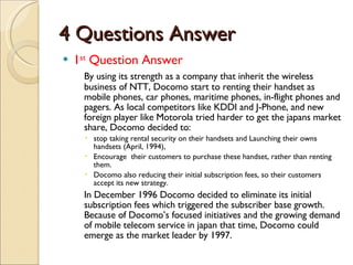 Docomo Class Project | PPS