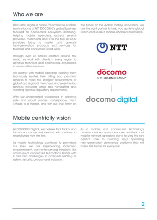Docomo Digital brochure Sep 2015 | PDF