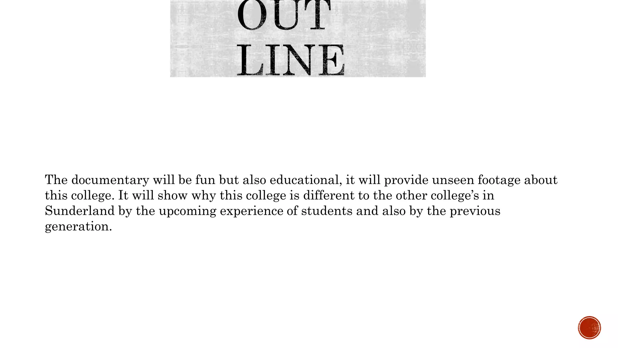 Documentary presentation | PPTX