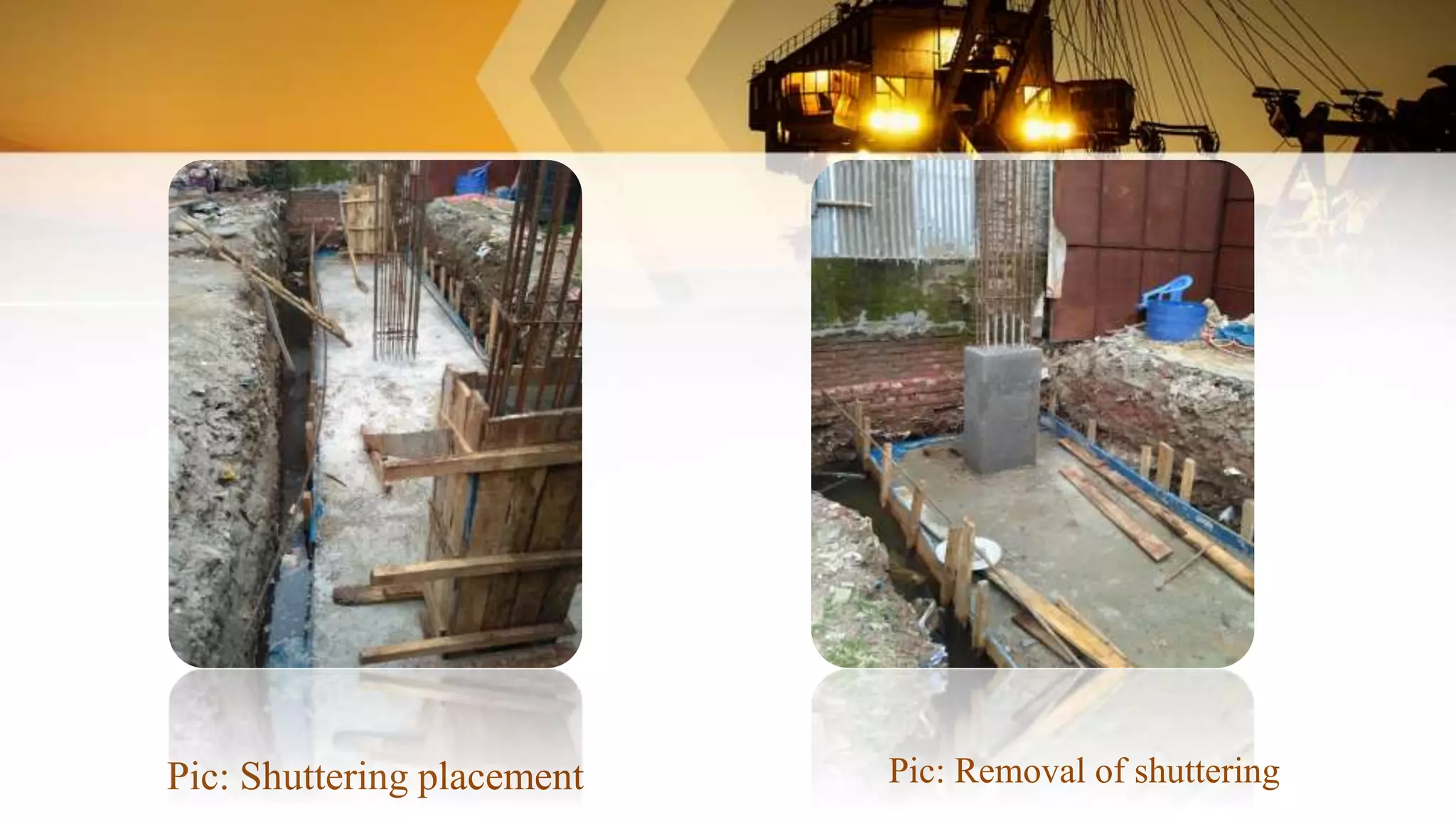 Details of Construction presentation ,single & combined footing | PPTX