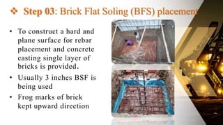 Details of Construction presentation ,single & combined footing | PPTX