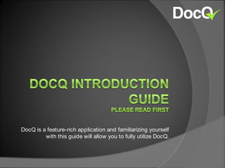 DocQ Introduction | PPT