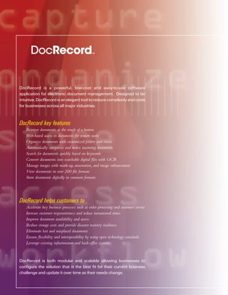 Docrecord | PDF