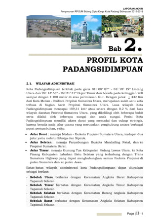 Docrpijm 1501490783 bab_2_profil_rpijm_psp_rev02 | PDF