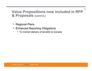 Offsets in Defence Procurement in Canada - Considerations | PDF