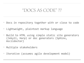 Docs as-code-missing.-manual | PPT | Desktop Publishing | Computer ...