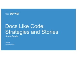 Docs Like Code | PDF