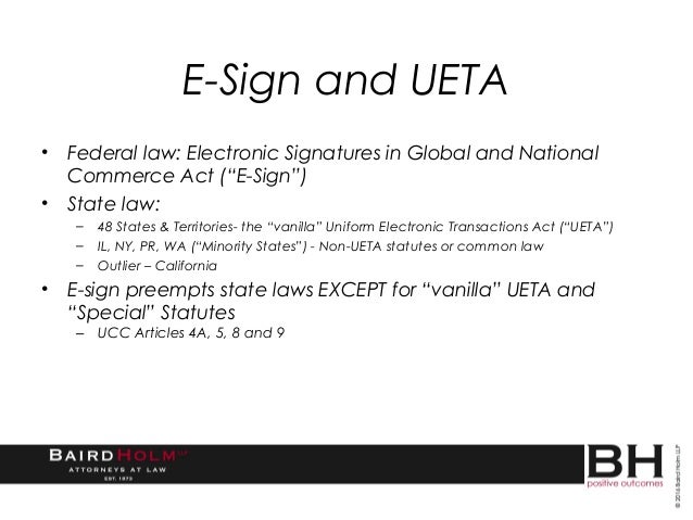 Electronic Signatures and Disclosures: Best Practices for E-SIGN Comp…