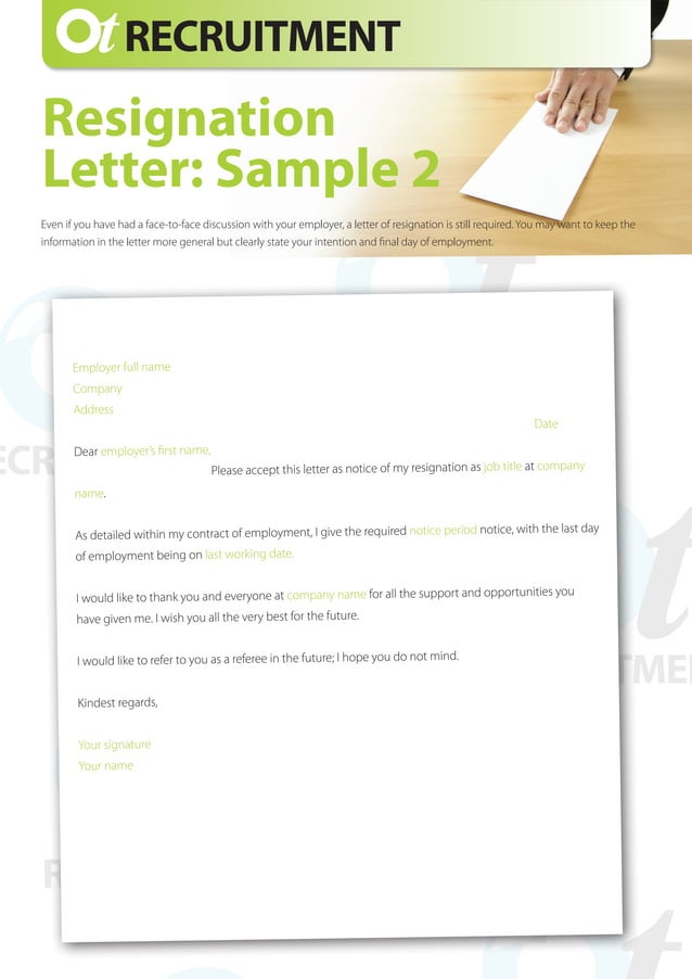 Resignation Form | PDF