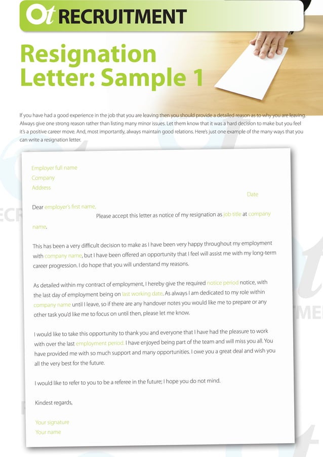 Resignation Form | PDF