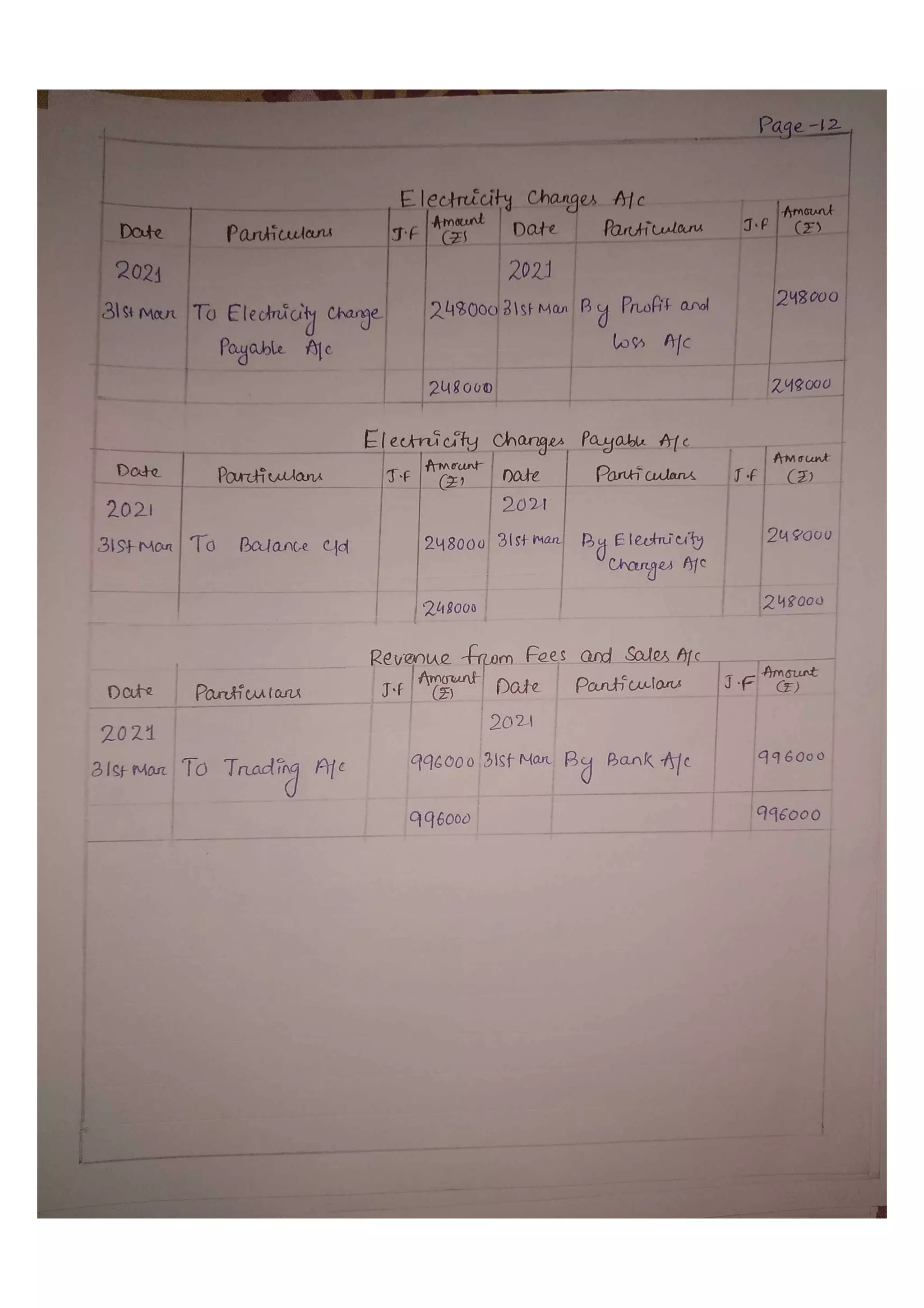 Accountancy Project of Class 12, | PDF