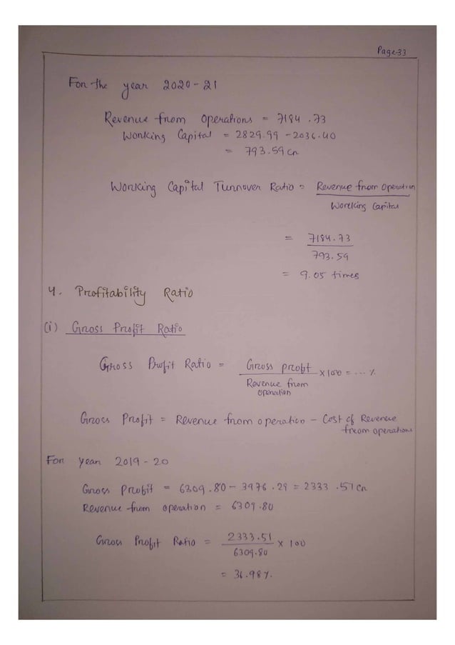 Accountancy Project of Class 12, | PDF