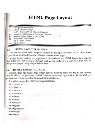 Web application development SY BSC IT mumbai university | PDF