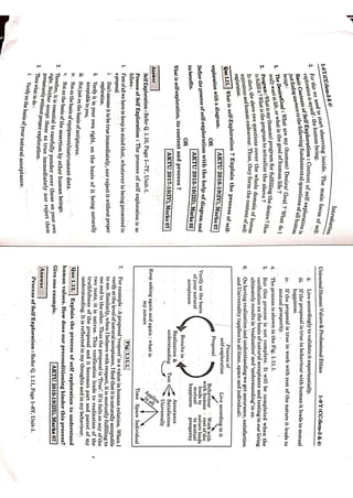 Universal Human Values and professional ethics Quantum AKTU BVE401 | PDF