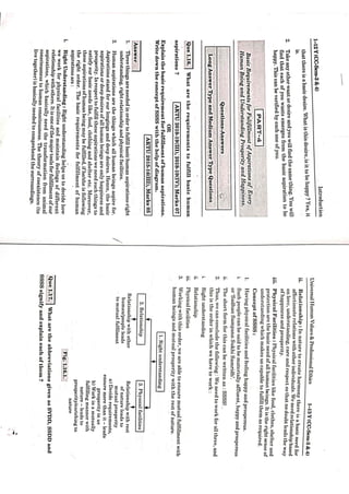 Universal Human Values and professional ethics Quantum AKTU BVE401 | PDF