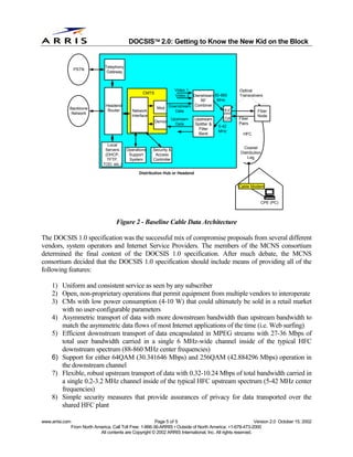 Docsis 20 getting to know | PDF