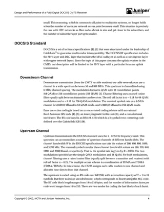 Docsis cmts receiver | PDF