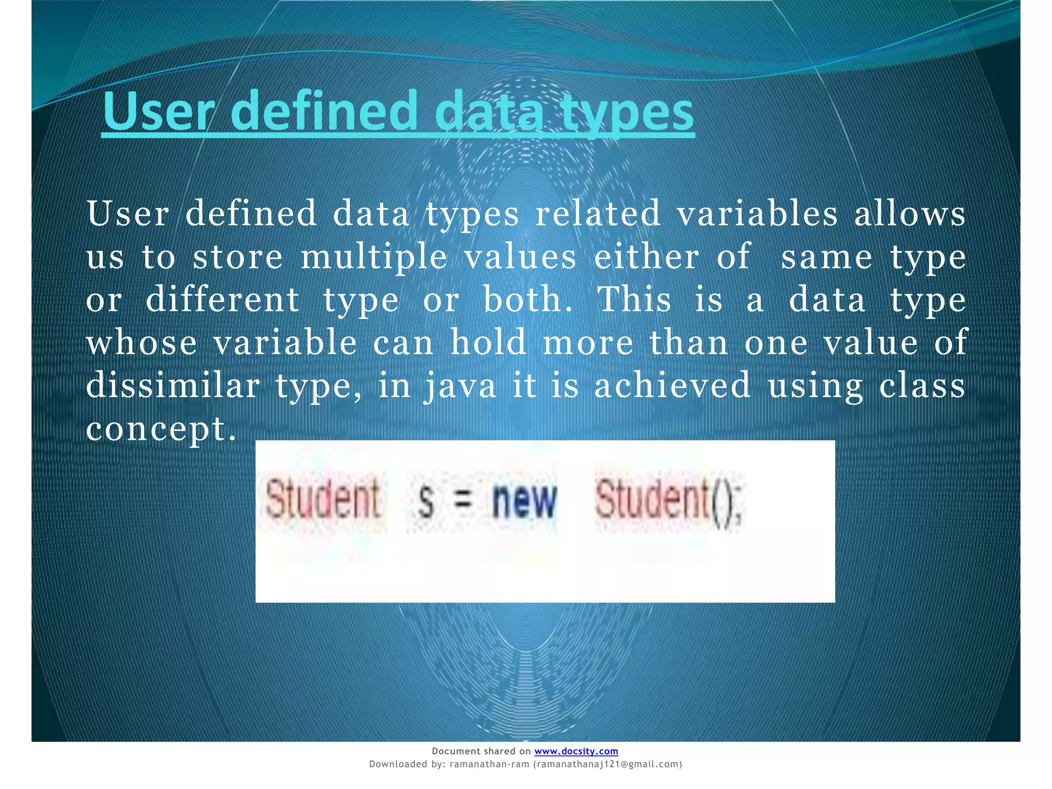 Docsity Java Programming Ppt 1pptx Programming Languages Computing
