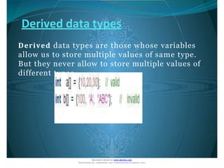 docsity-java-programming-ppt-1.pptx | Programming Languages | Computing