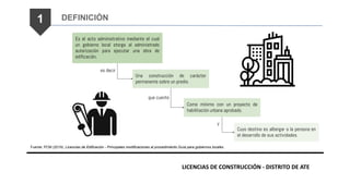 licencia de edificacion de construcciones | PDF