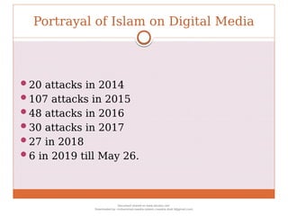 Portrayal of Islam on Media | PPT