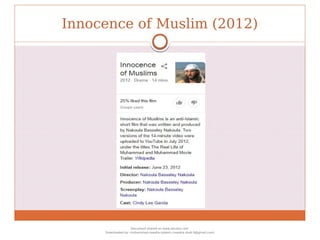 Portrayal of Islam on Media | PDF