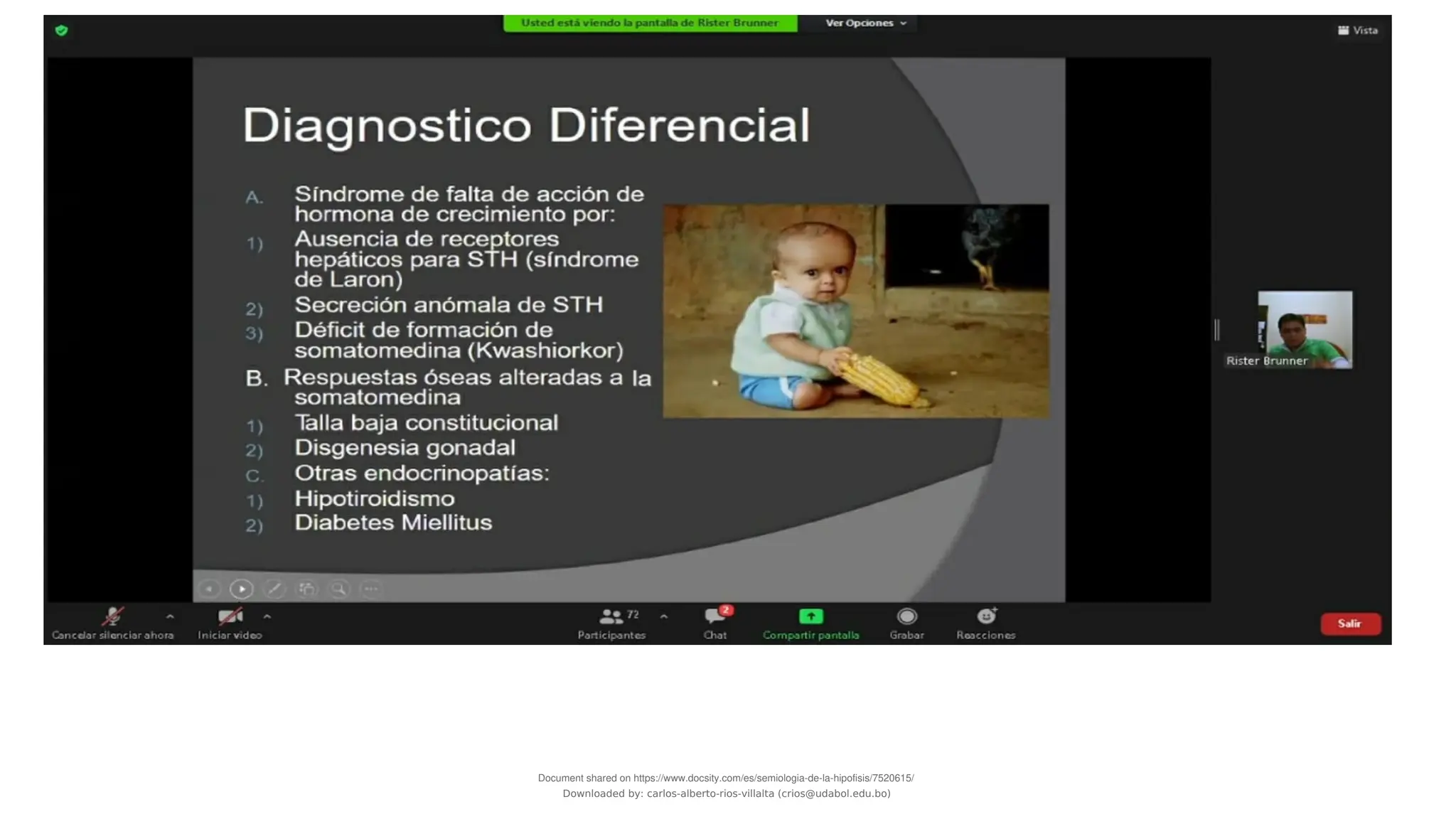 semiologia-de galandula hipofisis, hipotalamo, eje hipotalamohipofisiario | PDF