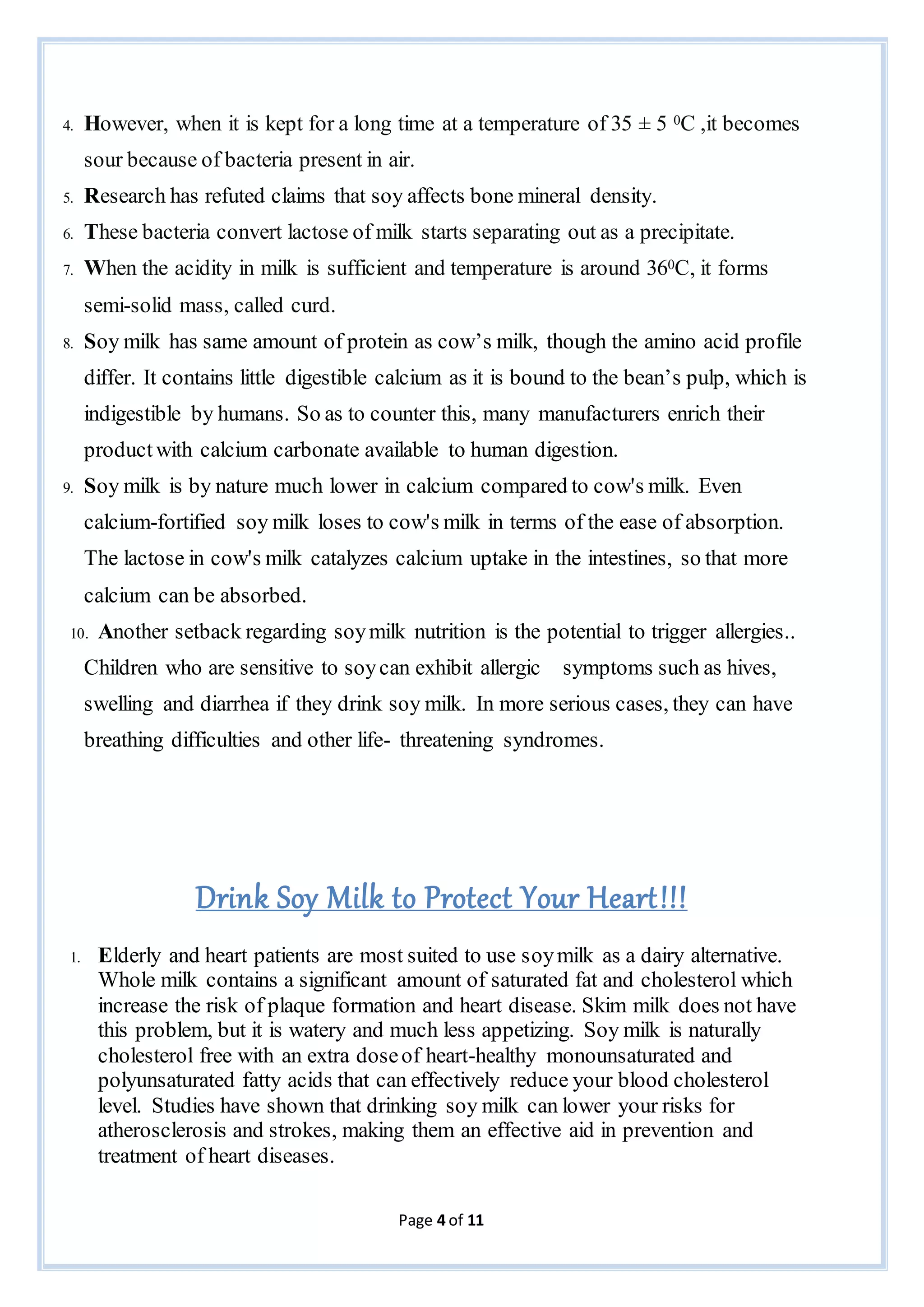 Docslide.net soyabean milk-project-class-12 | DOCX