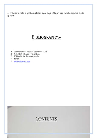 Docslide.net soyabean milk-project-class-12 | DOCX