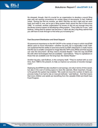 Buyers Lab 2009 Report - docSTAR3.9 | PDF