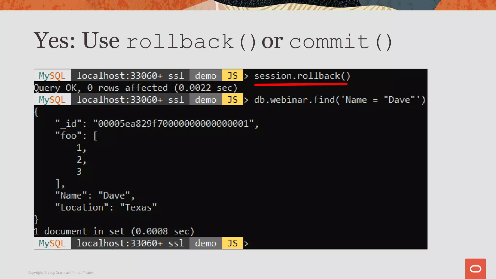 A Step by Step Introduction to the MySQL Document Store | PPT