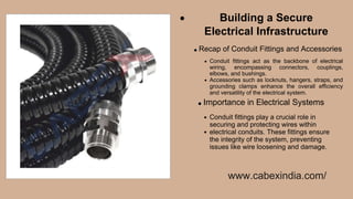 What is The Conduit Fittings and Accessories? | DOC