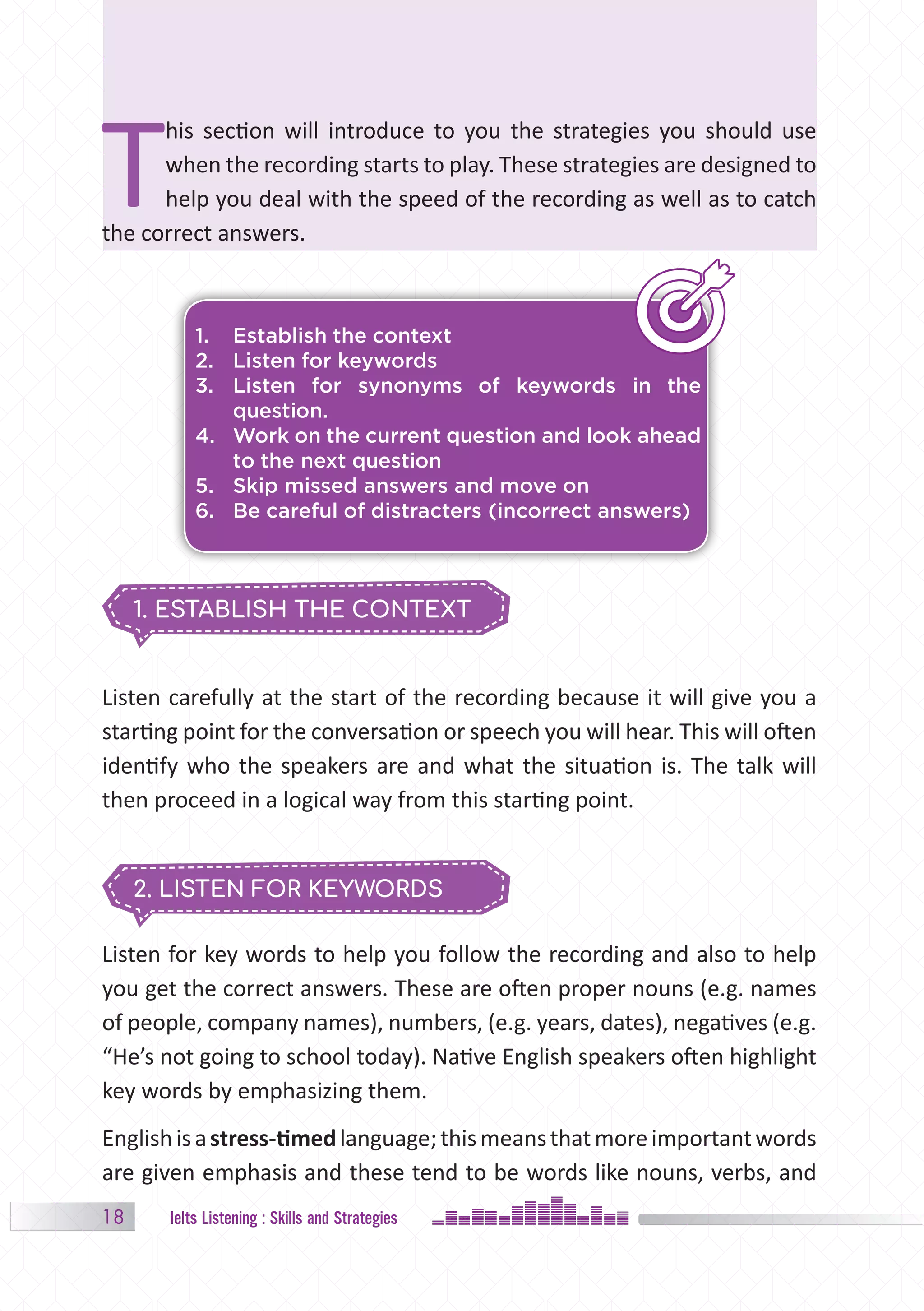Doc Thu Ielts Listening Skills And Strategies | PDF