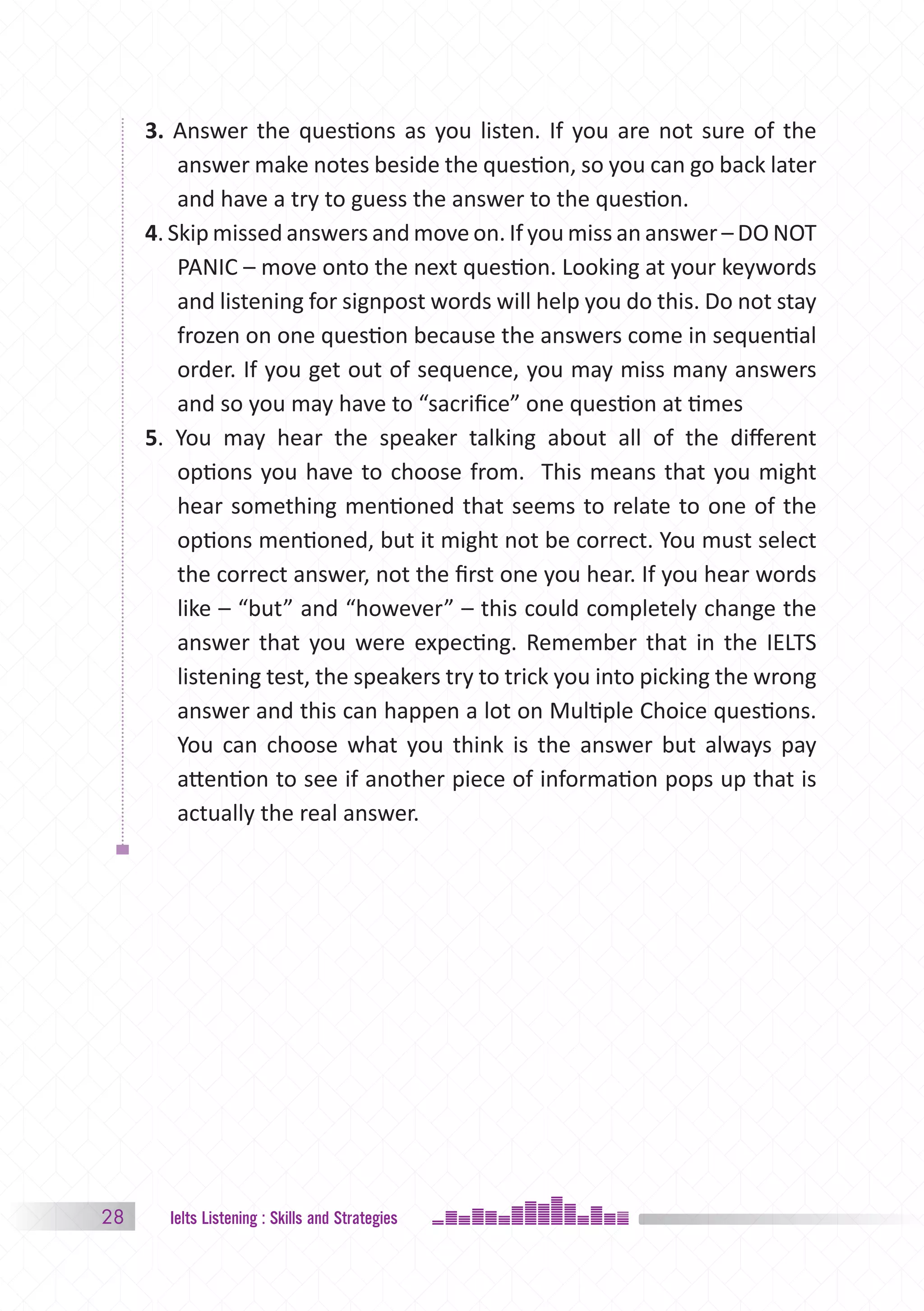 Doc Thu Ielts Listening Skills And Strategies | PDF