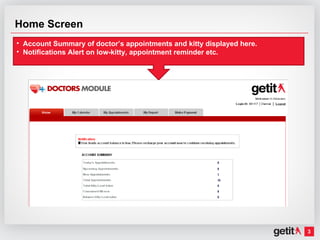 Getit Book An Appointment-Manual | PPT