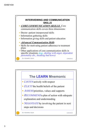 Doctor patient communication and relationship | PDF