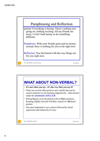 Doctor patient communication and relationship | PDF