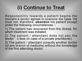 Doctor patient contract | PPT