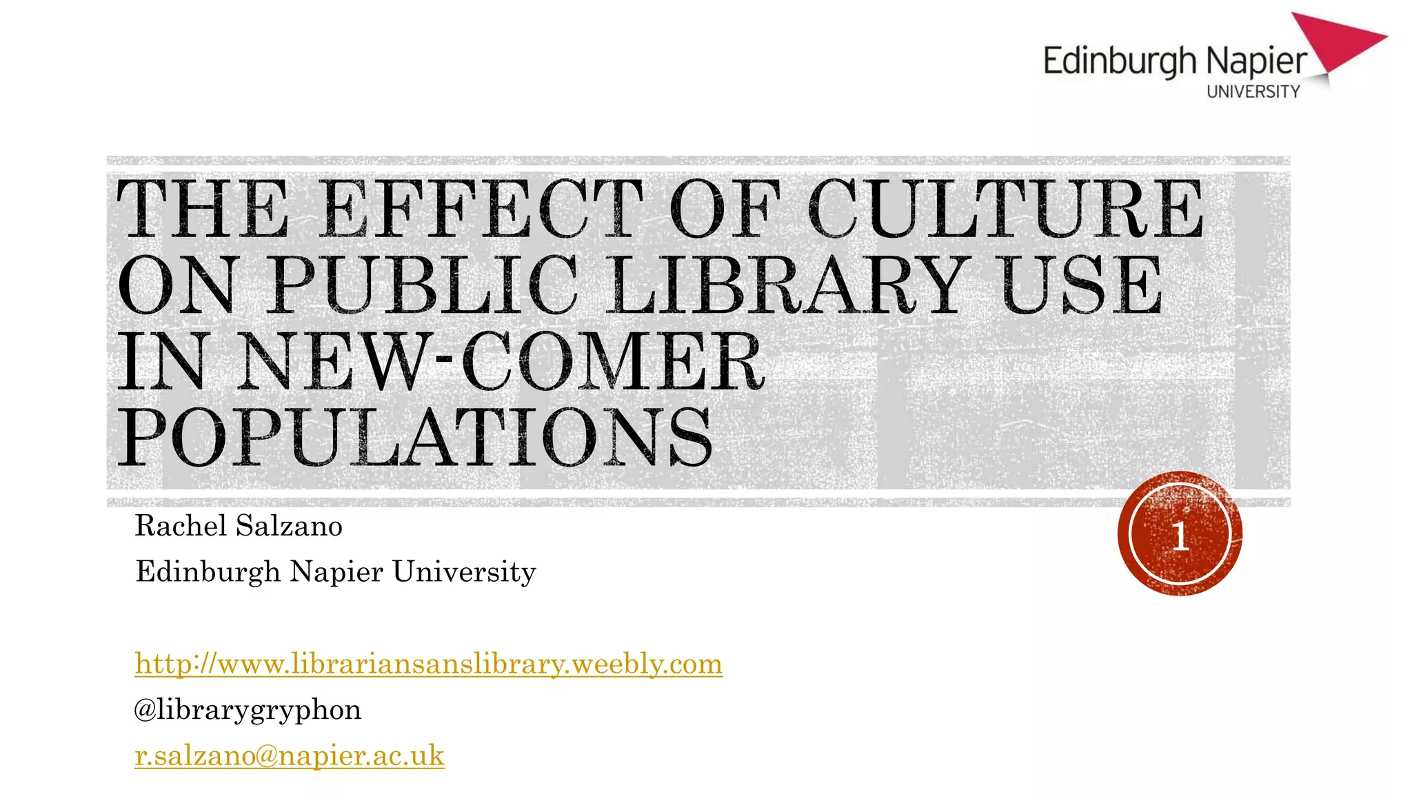 Doctoral Topic Overview - iConference 2021 doctoral colloquium ...