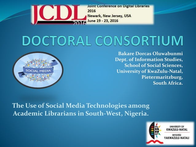 Doctoral consortium | PPT