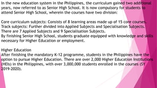 PHILLIPINE EDUCATIONAL SYSTEM.P[KIYTTFGCGCGGHGJHK | PPTX