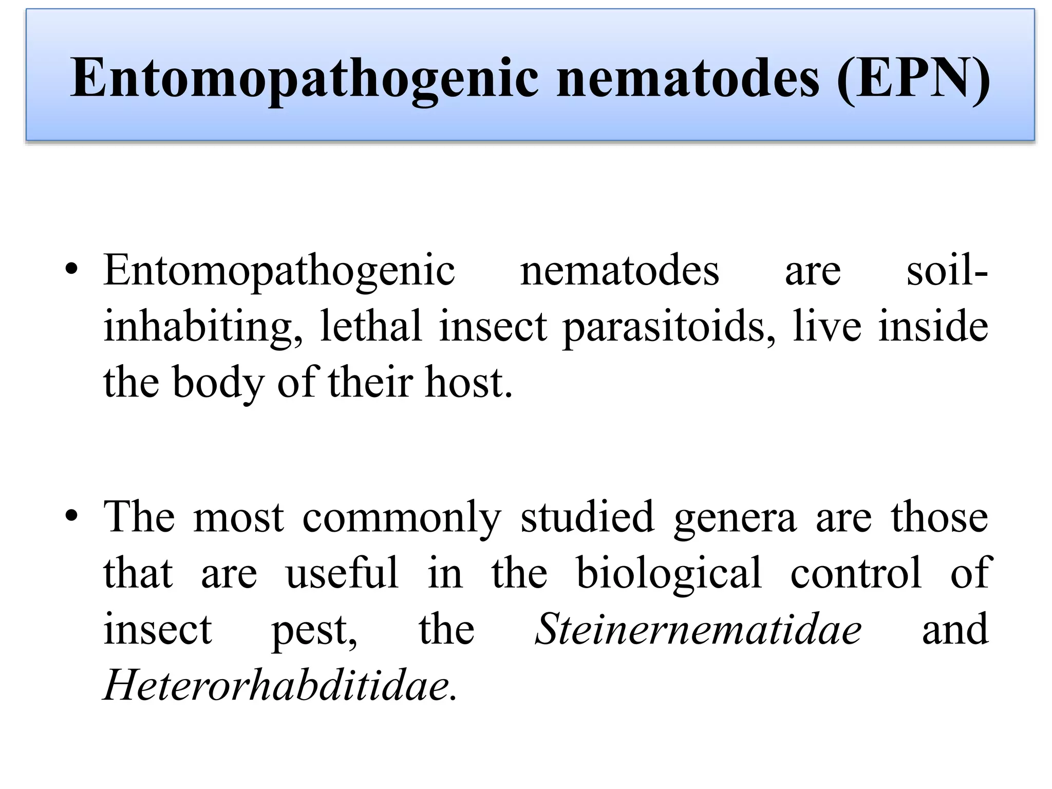 entomopathogenic microbes in the management of insect | PPTX