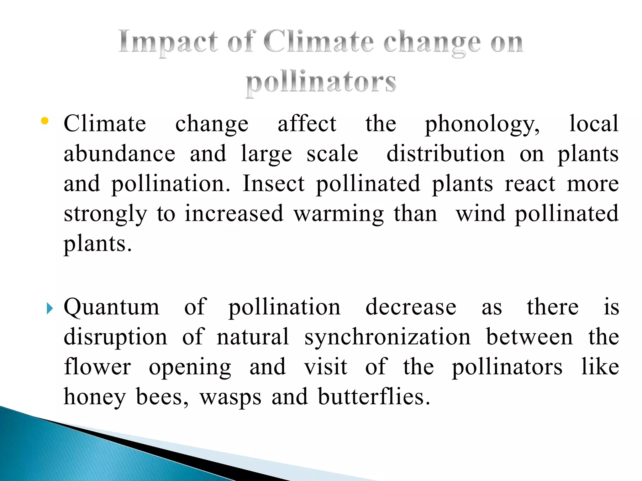 Impact of climate change on insect pest | PPTX