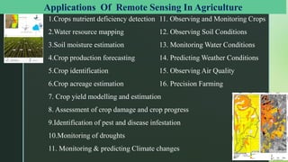Remote sensing ang GIS | PPTX