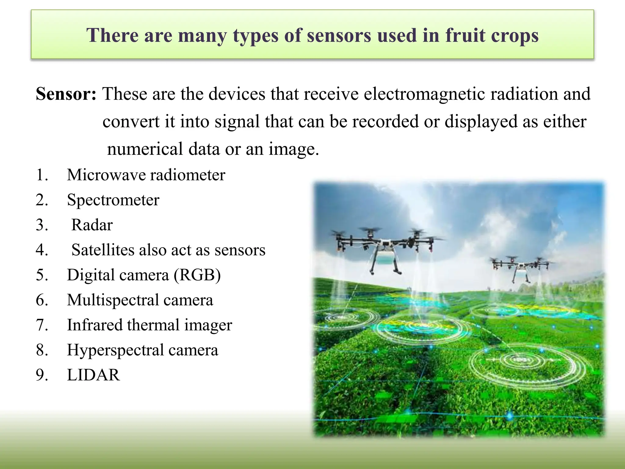 Recent advances on application of remote sensing in fruit production of ...