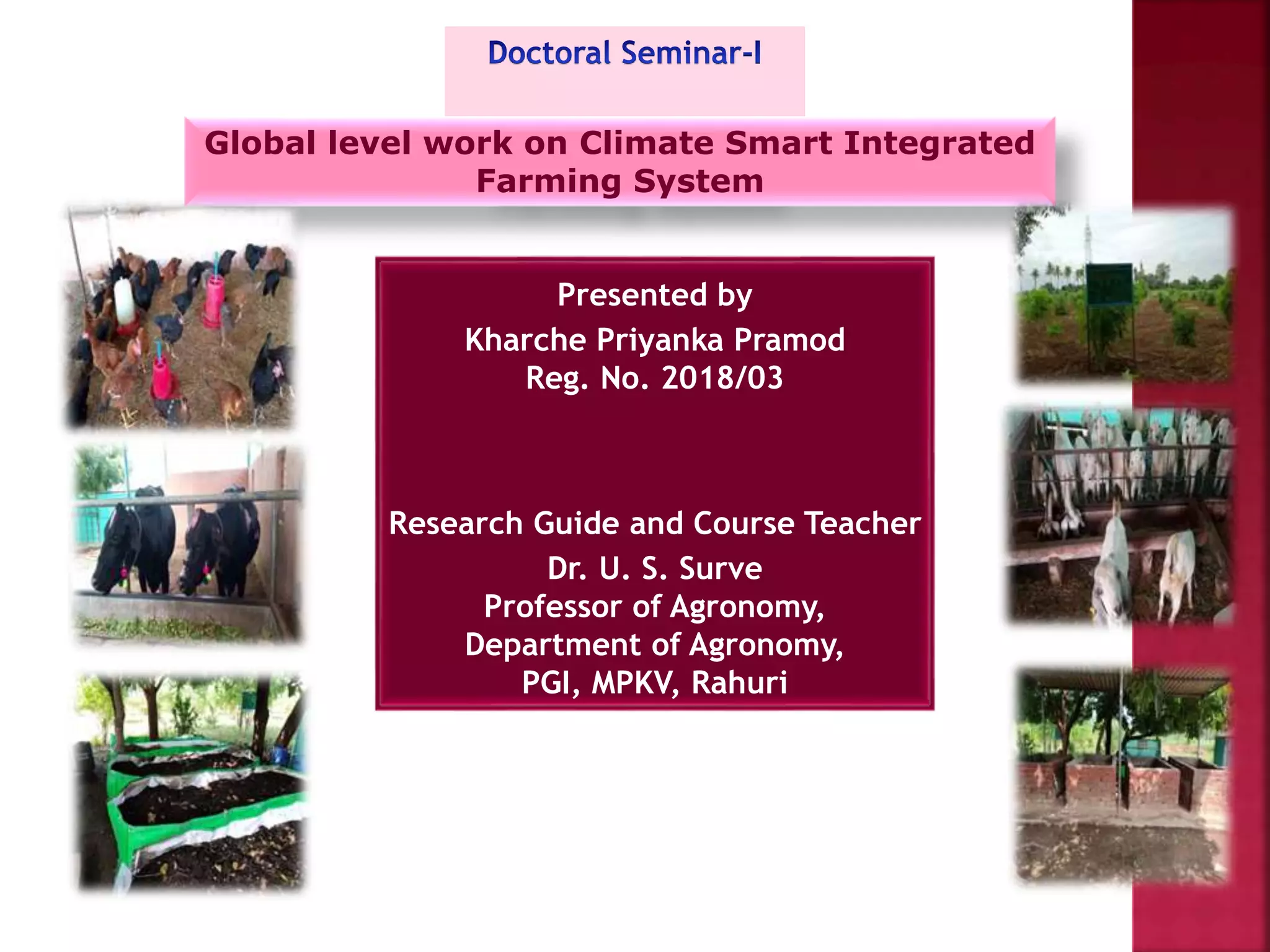 Integrated Farming System | PPTX