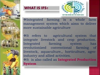 Integrated Farming System | PPTX